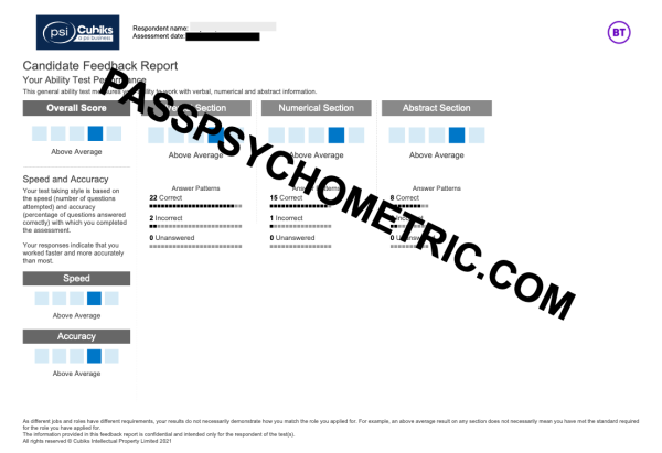 Cheat on Cubiks Psychometric Tests | Pay someone to sit Logiks ...